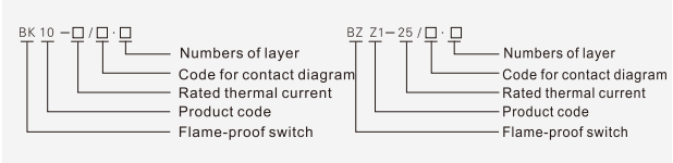 Flame-proof switch - Cantak